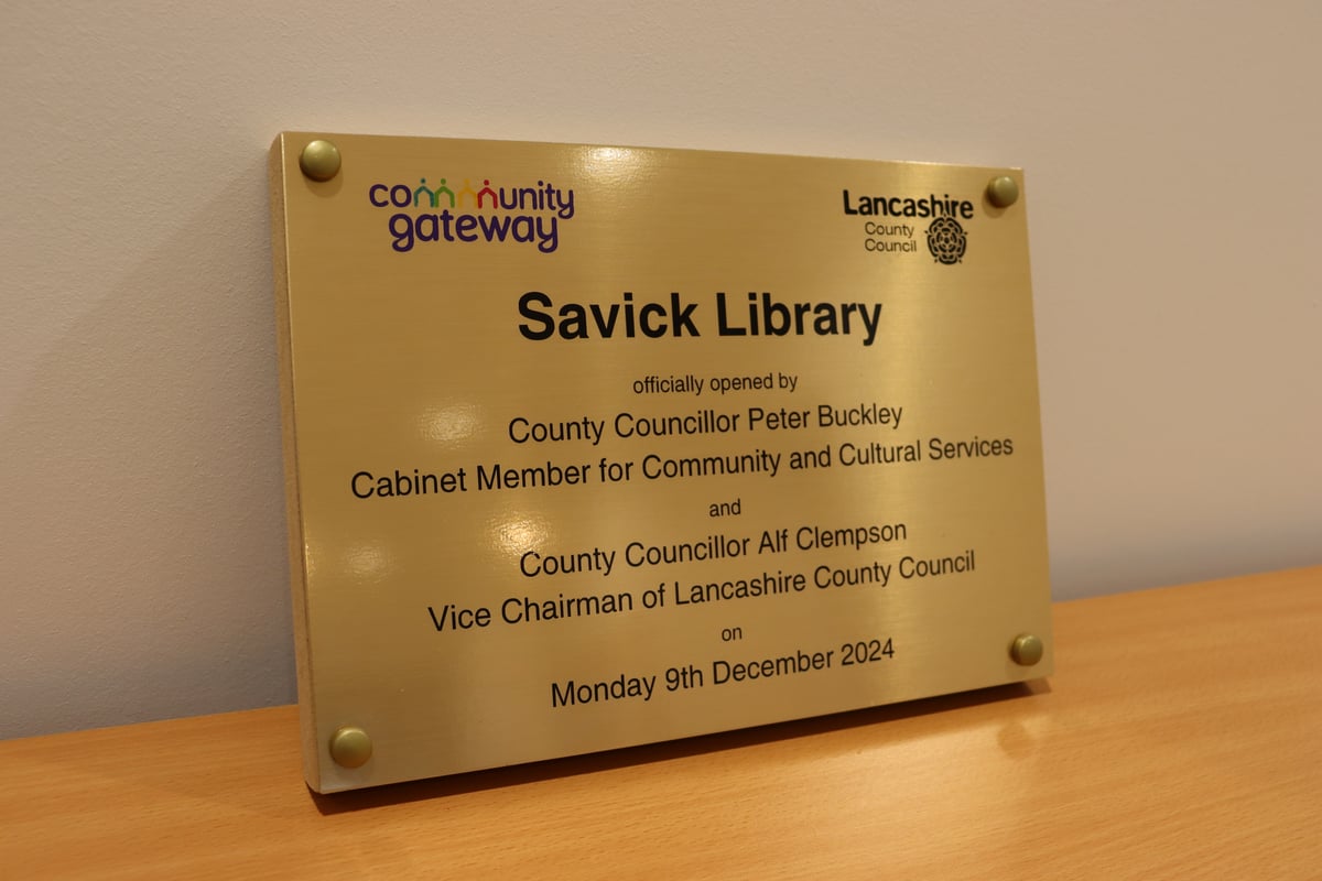 Preston’s New Savick Library is Open!